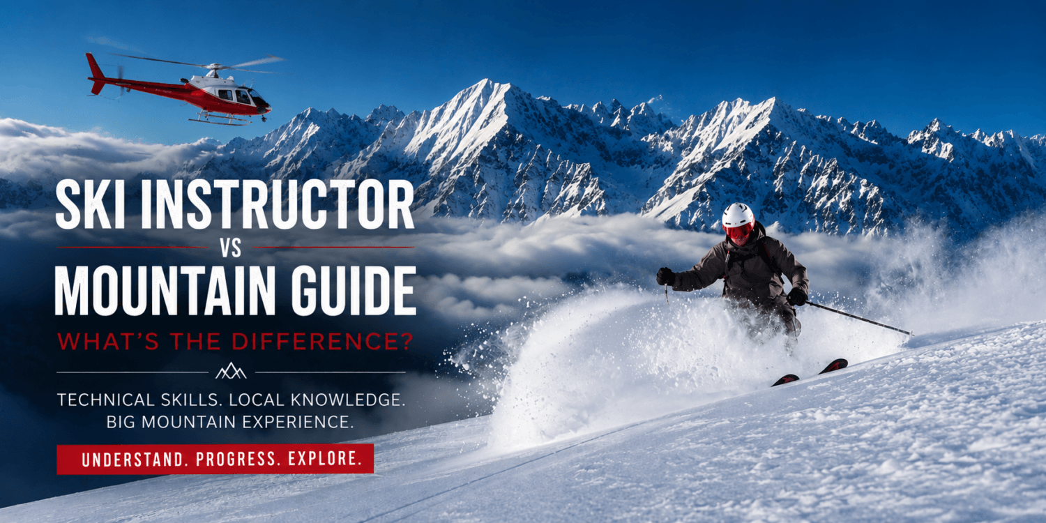 Ski Instructor vs Mountain Guide in Verbier | What’s the Difference?